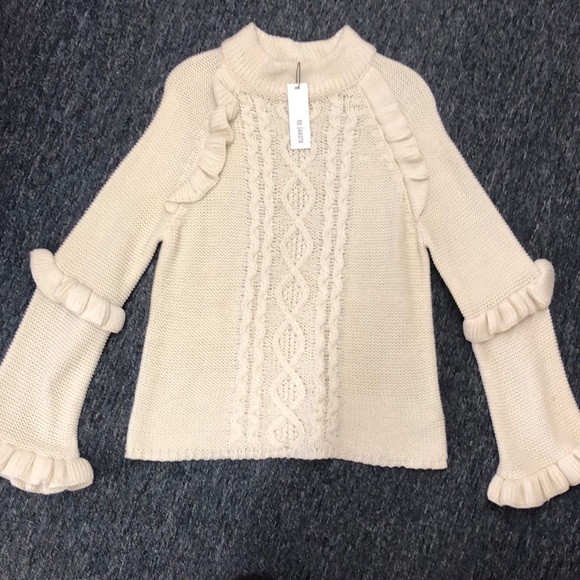 BB Dakota | Sweaters | Womens Bb Dakota Cream Color Sweater Small Nwt ...